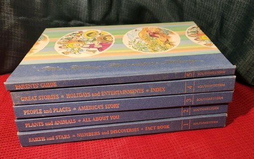 The Home Adventure Library Five Book Set Vintage Southwestern 1963 ...