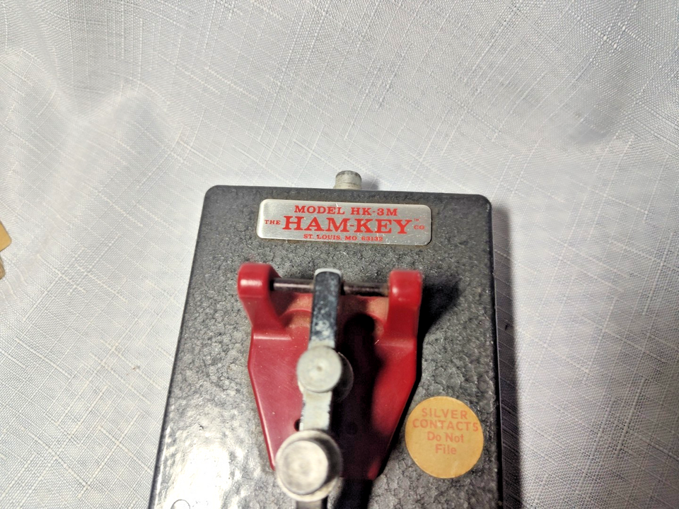 Vintage Ham-Key Co Morse Code HK-3M Radio Telegraph USA | eBay