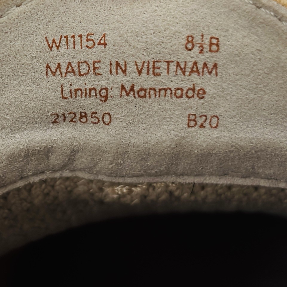 Womens 8.5 M Cole Haan 2.ZeroGrand Beige Wingtip Oxfords Dress Shoes ...