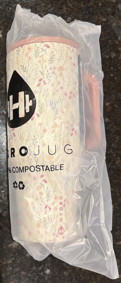 NEW Hydrojug Wildflower Multicolor Traveler 40oz Limited Tumbler Cup | eBay