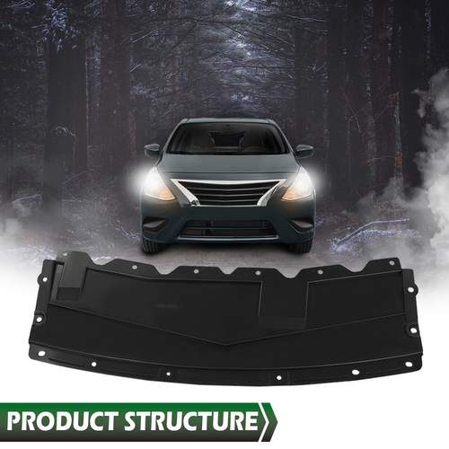 Fit For 2015-2019 Nissan Versa Sedan Front Engine Splash Shield Under ...
