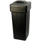 Complete square brine tank for water softener 15x36" with safety float ...