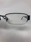 JOE Eyeglasses Frame JOE4035 001 Half Rimless 51-18-135 Black Polished ...
