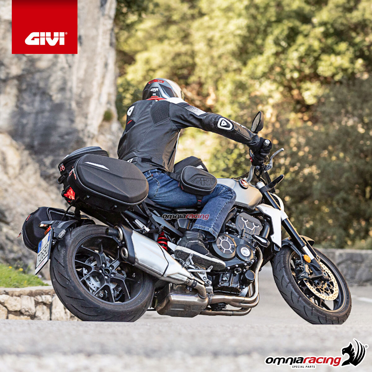 Rear rack Givi top cases Monokey Kawasaki Versys 1000 2017-2018 | eBay