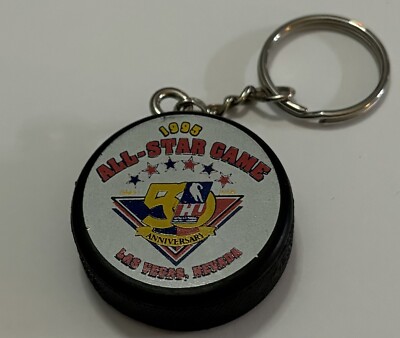 NHL 1995 All Star Game In Las Vegas Hockey Puck Key Chain | eBay