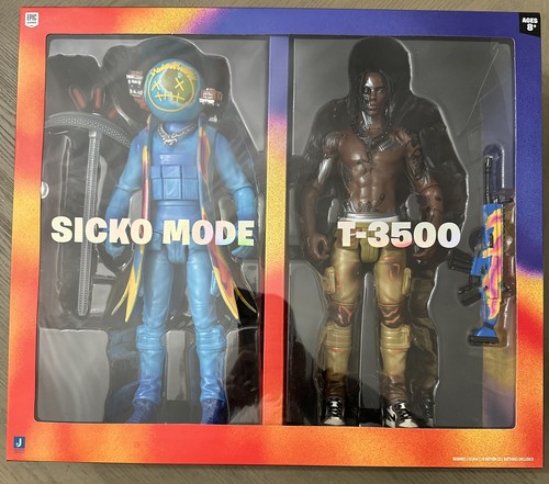 Jazwares Travis Scott Cactus Jack Fortnite 12 Inch Duo Action Figure ...
