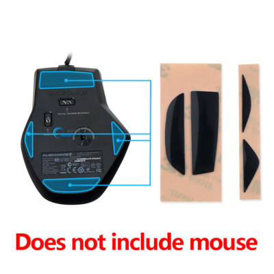 1 Set 0.6mm Mouse Feet Skates For Alienware TACTX Gaming Mouse | eBay