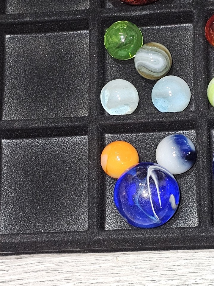 old estate marbles COLORFUL lot of AWESOME vintage Marbles Sold As ...