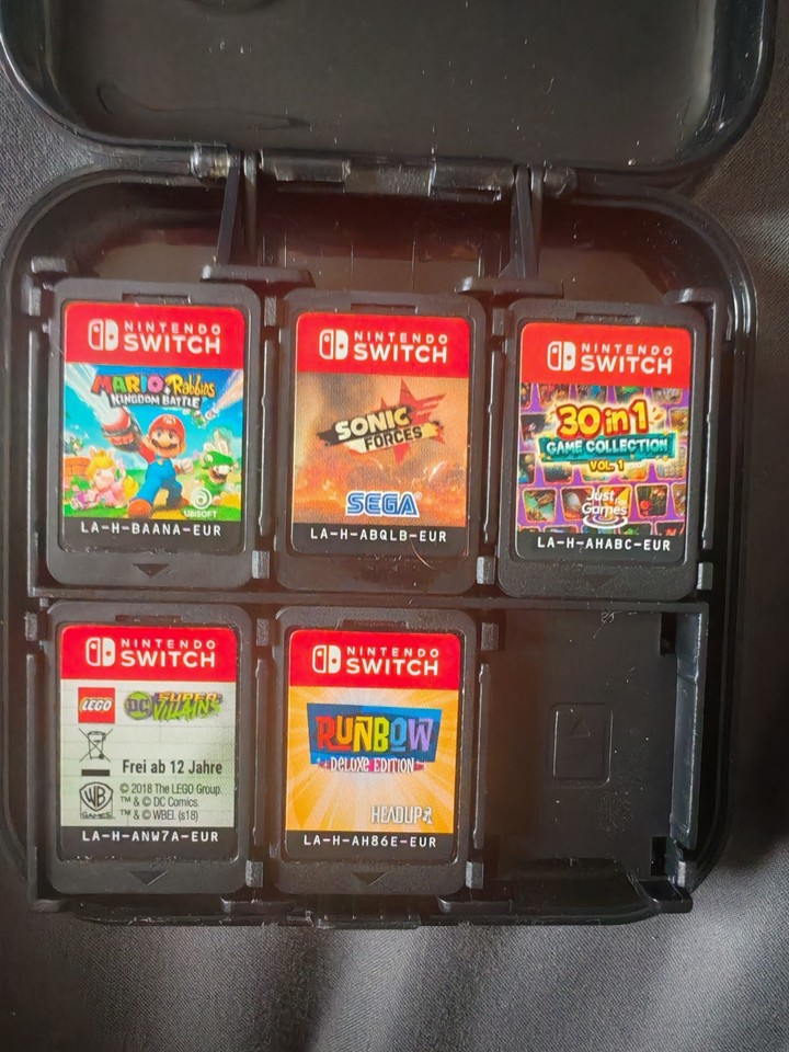 Nintendo Switch Game Storage + 5 Games | eBay UK