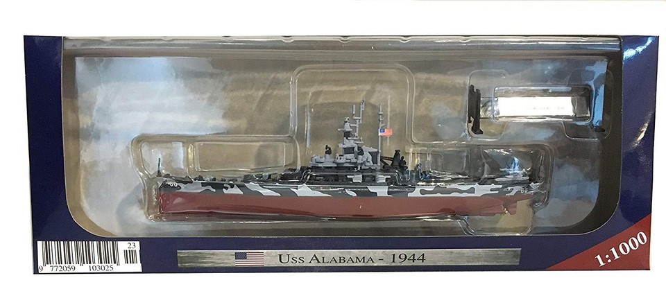 USS ALABAMA - 1944 1/1000 Scale Ship Model LAST ITEMS! | eBay