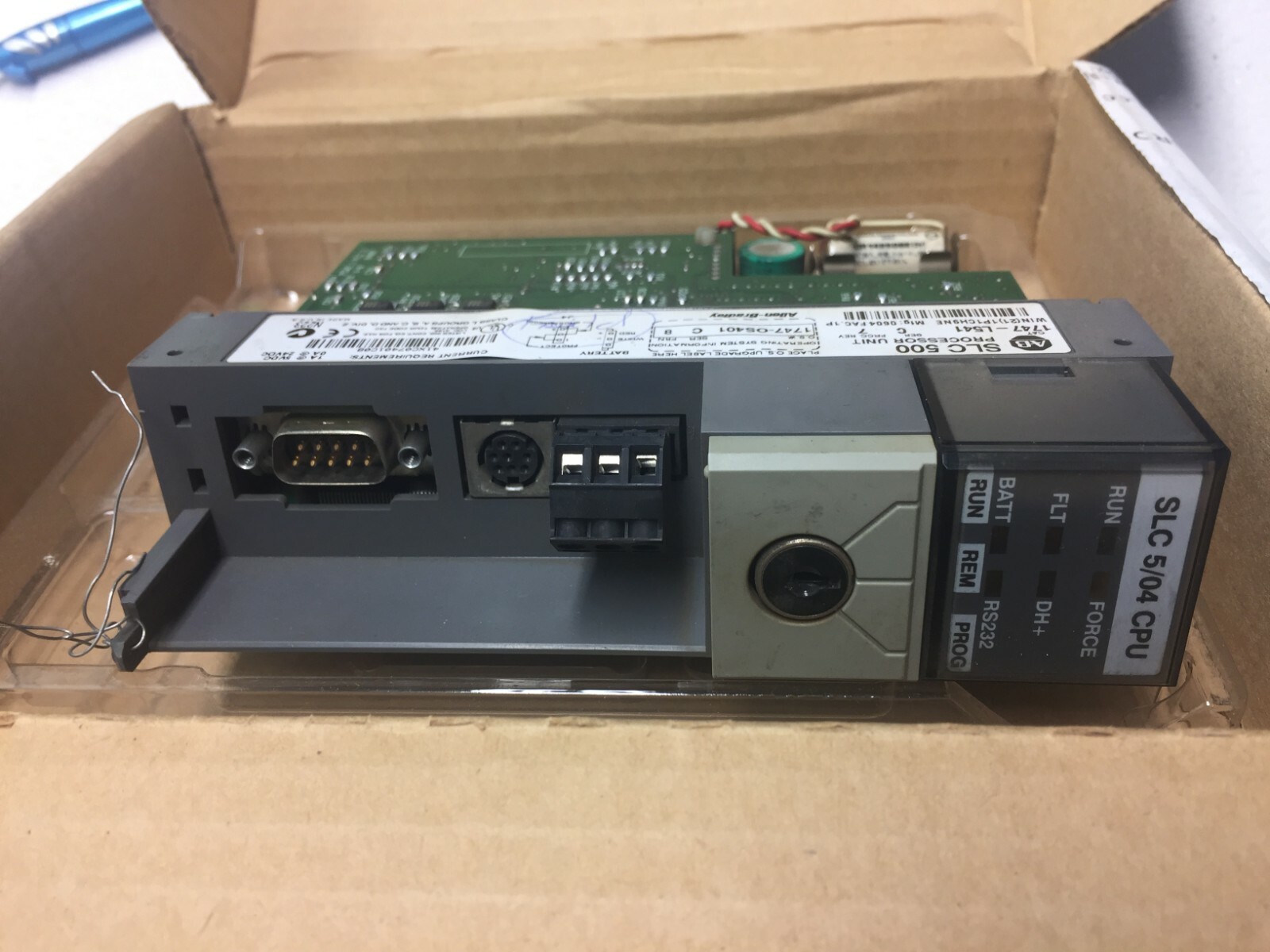 AB Allen Bradley 1747-L541 SER C FW 7 SLC 500 SLC CPU Controller | eBay