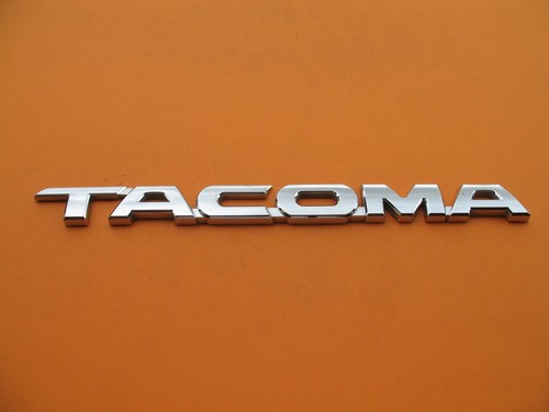 2005-2015 TOYOTA TACOMA SIDE DOOR REAR TAIL GATE EMBLEM LOGO BADGE SIGN ...