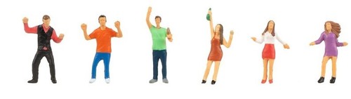Faller 151646 Ho Scale At The Club: Boys Dancing (6 Figures) | eBay