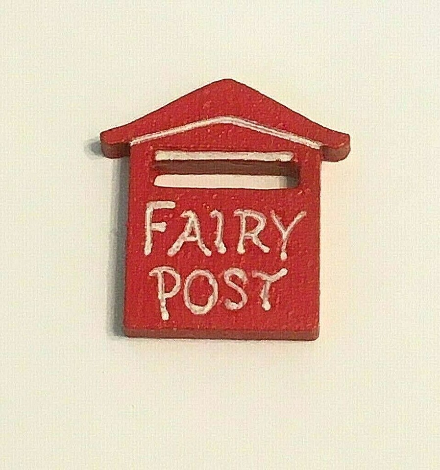 Wooden Fairy Post Postbox - Fairy Door Accessory - Fairy Garden | eBay UK