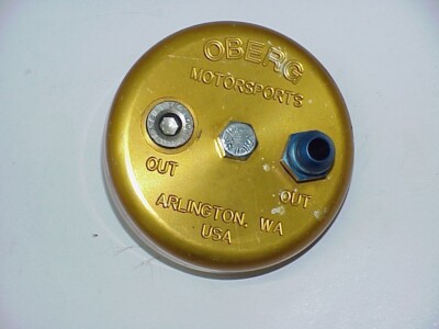 Oberg Motorsports UFO Small 4" Tattletale Remote Oil Filter -08 AN ...