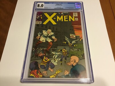X-MEN #11 (May 1965) Marvel Comic CGC 8.0 OW/W Pages 1st Appearance The Stranger | eBay