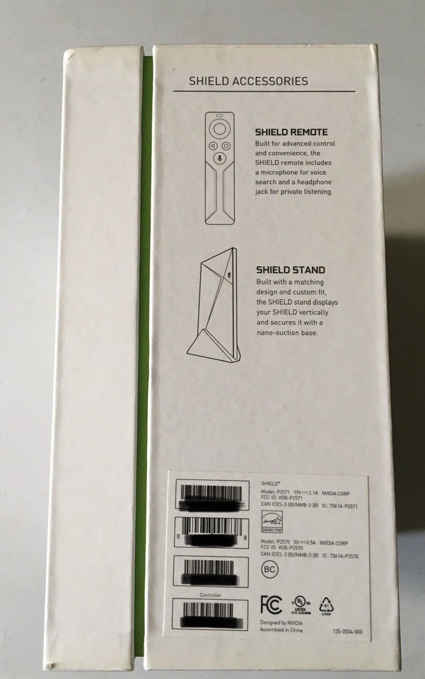 Nvidia Shield TV P2571 2015 16Gb 1st Gen Media Player Black | eBay
