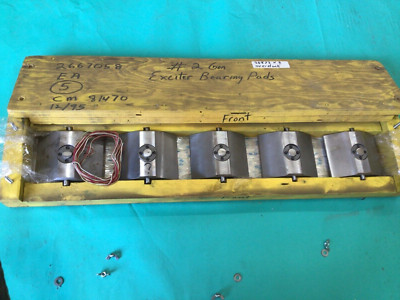 NEW SET OF 5 TILT PAD THRUST BEARINGS TILTING PAD BEARINGS KINGSBURY | eBay