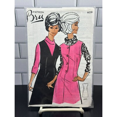 Vintage Patron Bru Dress Pattern #629 | eBay
