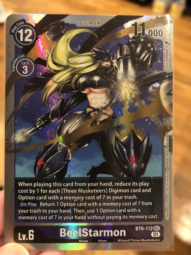 BEELSTARMON BT6-112 [SEC] NM TCG | eBay