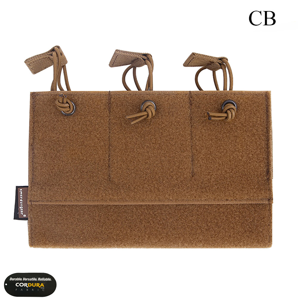 Emerson Tactical Hook Loop panel Triple 5.56 Magazine Pouch Mag Carrier ...