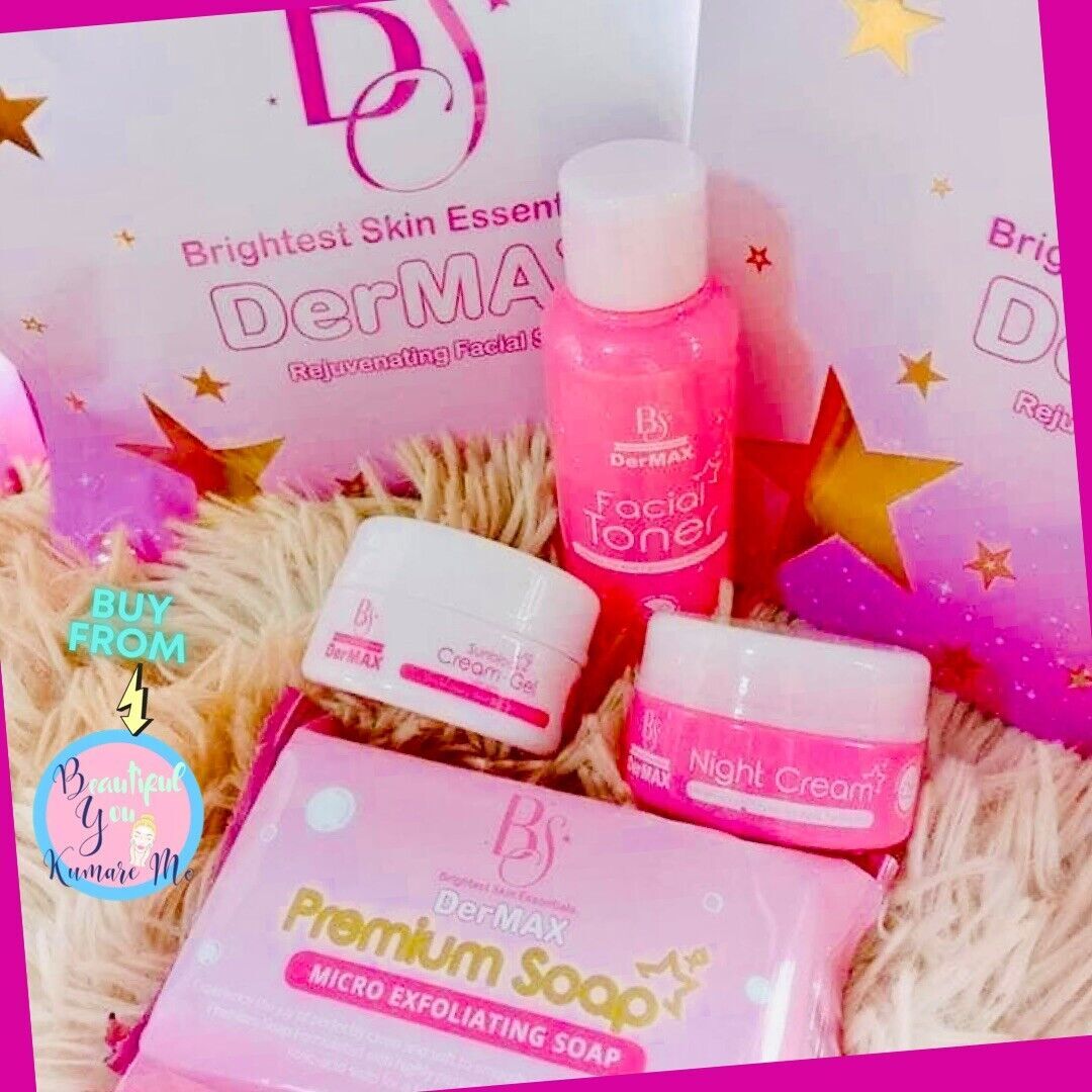 Brightest Skin Essentials DerMax Rejuvenating Set | eBay