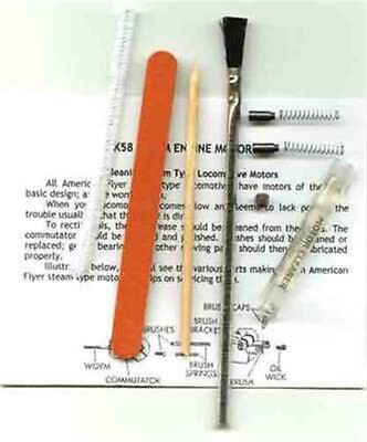 American Flyer STEAM ENGINE MOTOR BRUSH SPRING SERVICE KIT S Gauge ...
