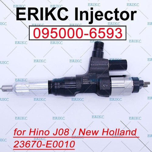 095000-6593 Diesel Injector 095000-6591 for Denso 23670-E0010 HINO ...