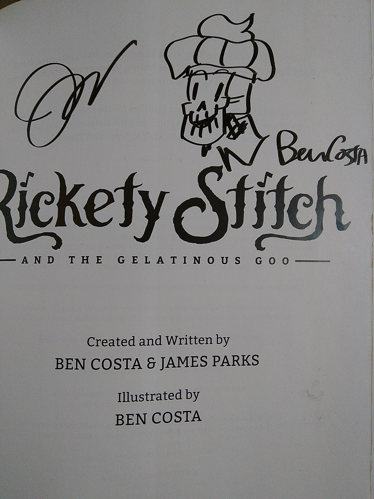 Rickety Stitch and the Gelatinous Goo Book 1: the Road to Epoli by Ben ...