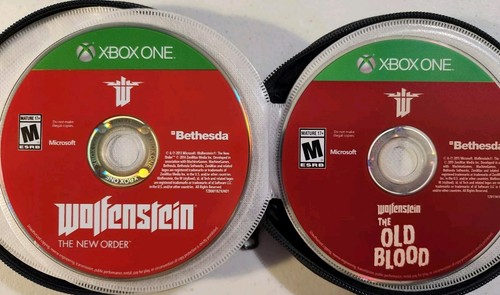 Wolfenstein The New Order & Old Blood (Xbox One) GAME DISCS ONLY | eBay