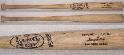 Gary Pettis Game Used Louisville Slugger S318 Bat San Diego Padres | eBay