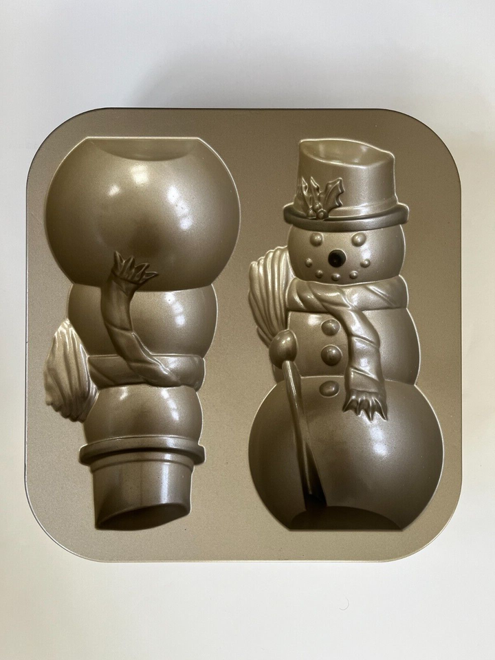 Nordic Ware 3D Snowman Cake Pan | eBay
