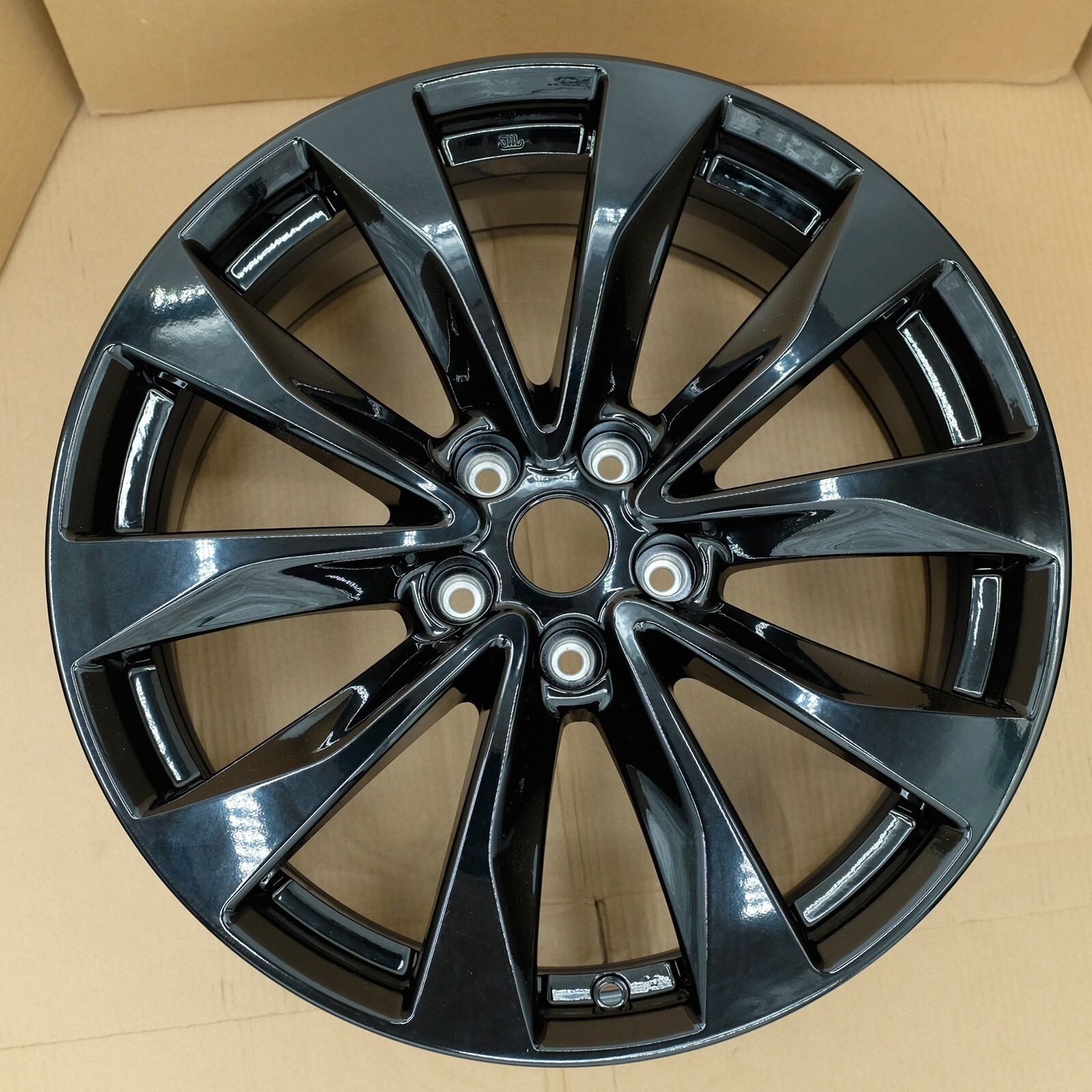 2016-2018 Nissan Maxima 19" 19X8.5 Gloss Black OEM Wheel 62723B ...