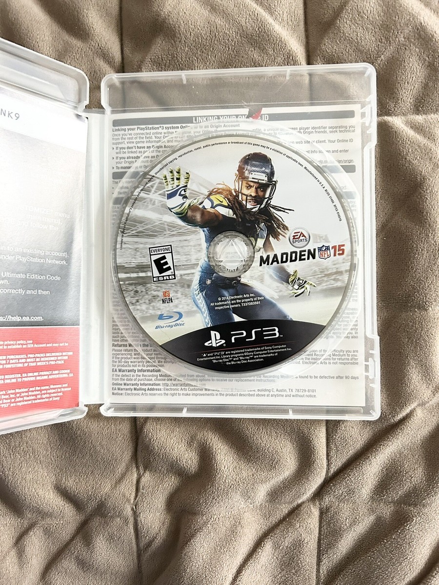 Richard Sherman Madden 15 Ps3