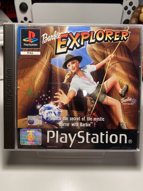 Ps1 Sony PlayStation 1 Game Barbie Explorer Boxed MINT for sale online ...