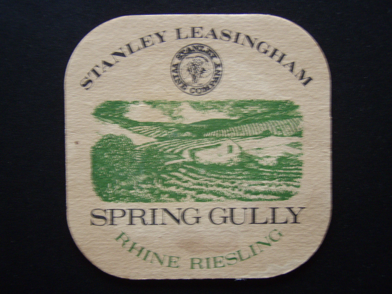STANLEY LEASINGHAM SPRING GULLY RHINE RIESLING COASTER | eBay