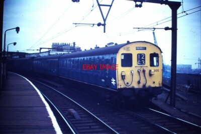PHOTO BR CLASS 302 EMU NO305 (LATER NO302 305) IN BR RAIL BLUE LIVERY ...