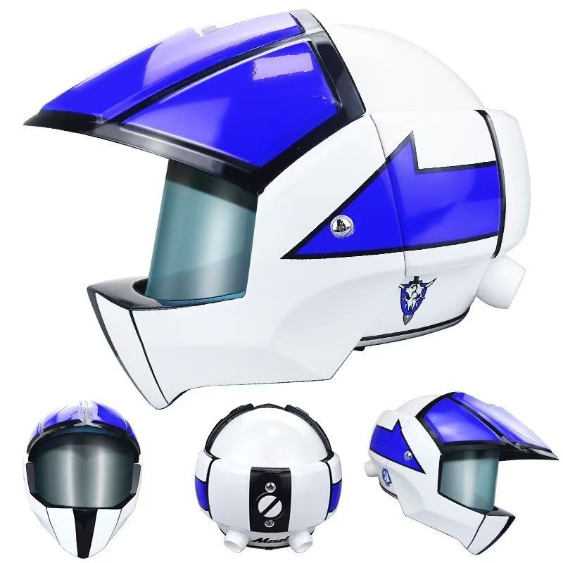 Macross Robotech Motorcycle Full Face Helmet For Gift | eBay