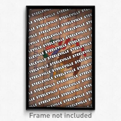 Steeleville Illinois Poster (IL City Souvenir 11x17 Town Print) | eBay