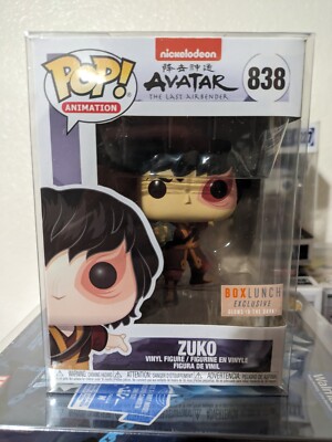 Funko Pop! Vinyl: Avatar - Zuko (Glows in the Dark) - Box Lunch (BL ...