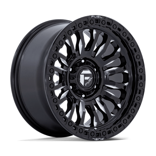 Fuel 1PC FC857 RINCON 18X9 5X139.7 1 78.10 GLOSS BLACK MILLED Wheel/Rim ...