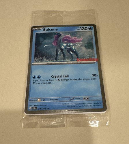 Suicune GameStop Stamped Promo Card 026/094 (New & Factory Sealed) | eBay