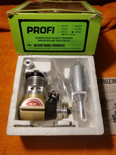 Hoernlein Profi Engine - Nelson Products 76F RC Motor - 76 RCS - New | eBay