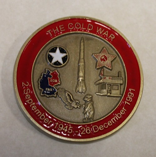 Cold War Veteran / VET Army Navy Marine Air Force Coast Guard Challenge ...
