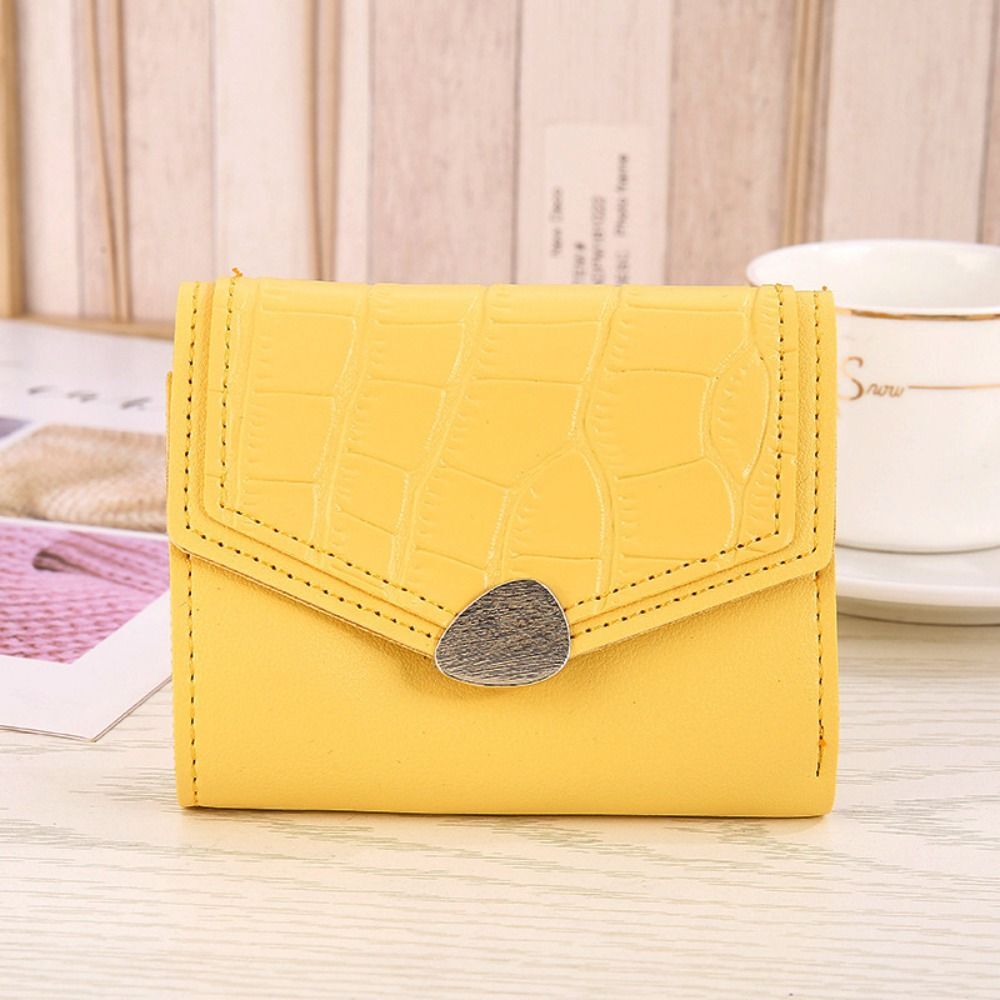 Stone Pattern Female Clutch Bag Two-Fold Snap Coin Purse Women | eBay