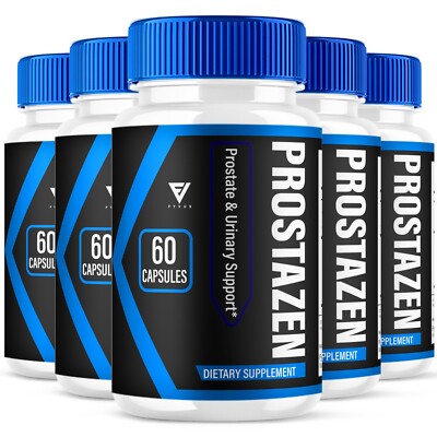 (5 Pack) Prostazen Capsules Prosta Zen Max Strength Supplement (300 ...