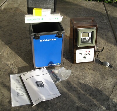 Yokogawa EXA pH 400 pH Converter With Case & Manual 402G | eBay