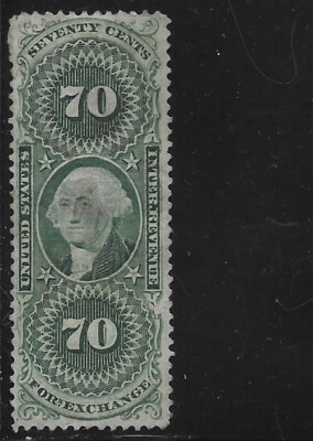 US Scott R65C, 70 Cent Foreign Exchange, Green, Used, NG, F | eBay