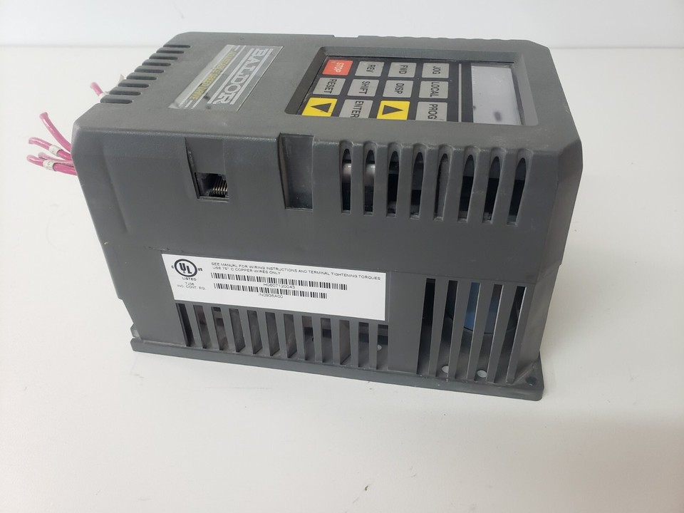 Baldor ID15J1F50-ER Adjustable Speed VFD Drive .5hp | eBay