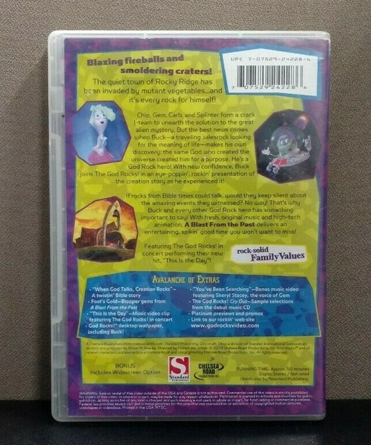 God Rocks a Blast From The Past (dvd 2003) Bible Stories Christianity ...